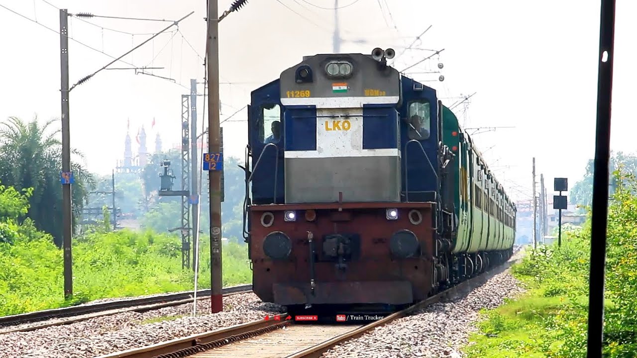 Lucknow Jn Garib Rath Express | रायपुर - लखनऊ जं. गरीब रथ एक्सप्रेस ...