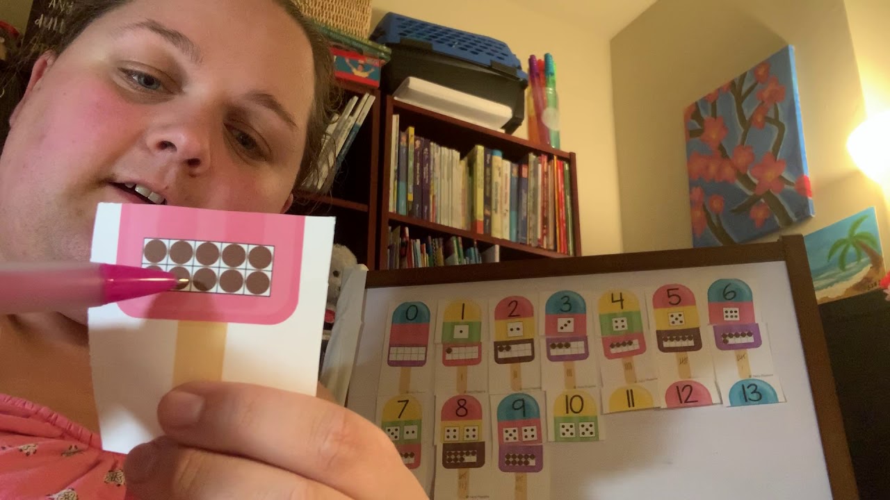 Popsicle number matching - YouTube