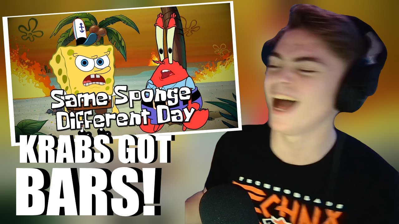 ACTUAL FACTUAL KRABS - SAME SPONGE DIFFERENT DAY Feat. Mr. Krabs REACTION - YouTube