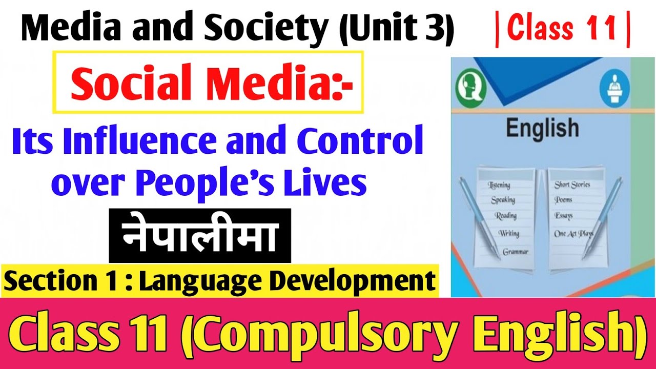 Social Media | Class 11 | Media and Society | Unit 3 | Grade 11 ...