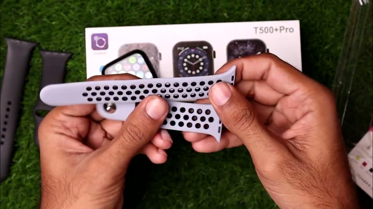 T500 Plus Pro Smart Watch 44 mm Straps Replacement - YouTube