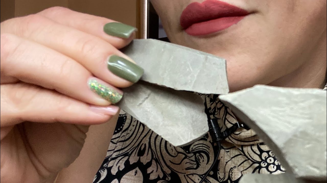 Эфирный вечер хруста. Crunch chalk and clay. - YouTube