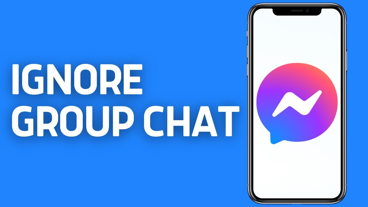 How To Ignore Group Chat In Messenger (Update) - YouTube