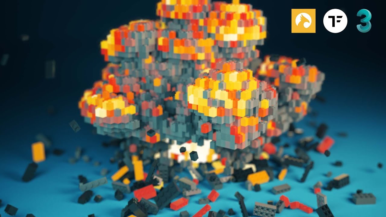 MAKING OF LEGO EXPLOSION - YouTube