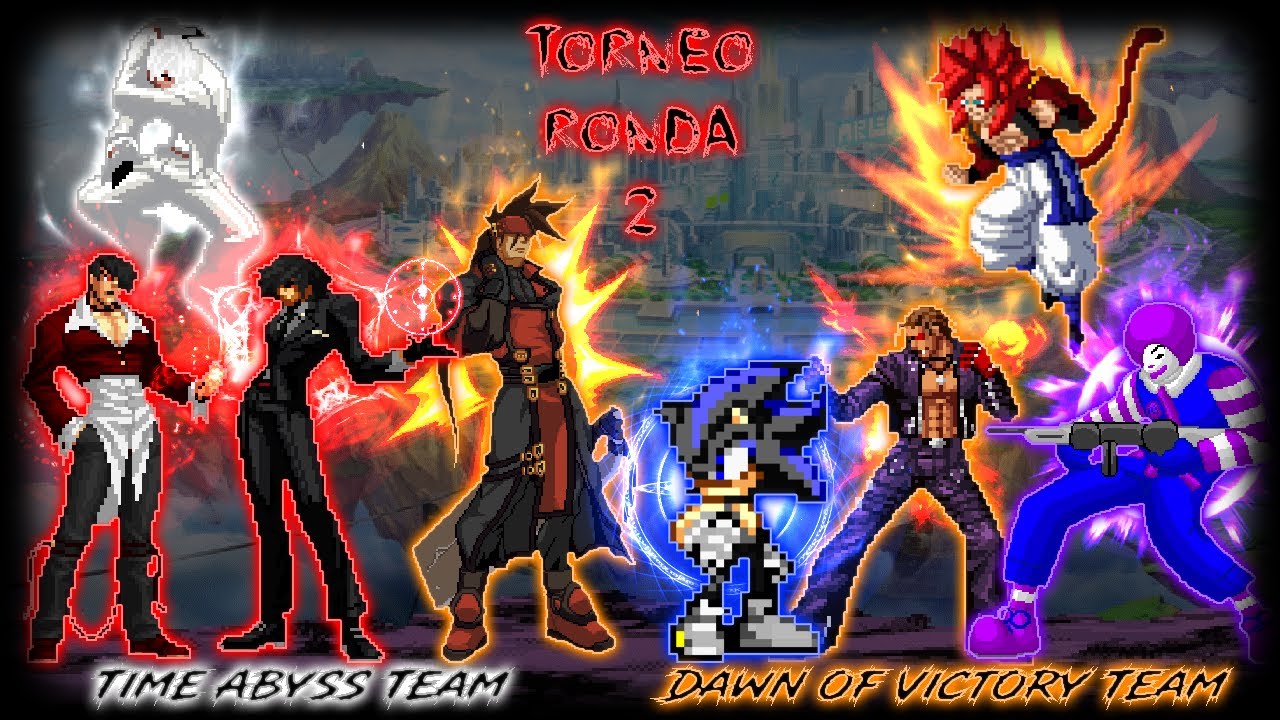 [MUGEN] [Torneo Super Bosses] Time Abyss Team VS Dawn of Victory Team ...