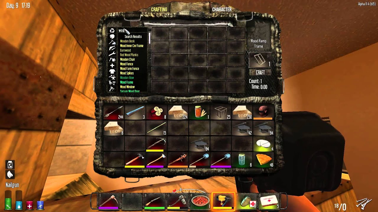 7 days to die; (029): Für Elise; Tack, tack, tack, tack, so muss das ...