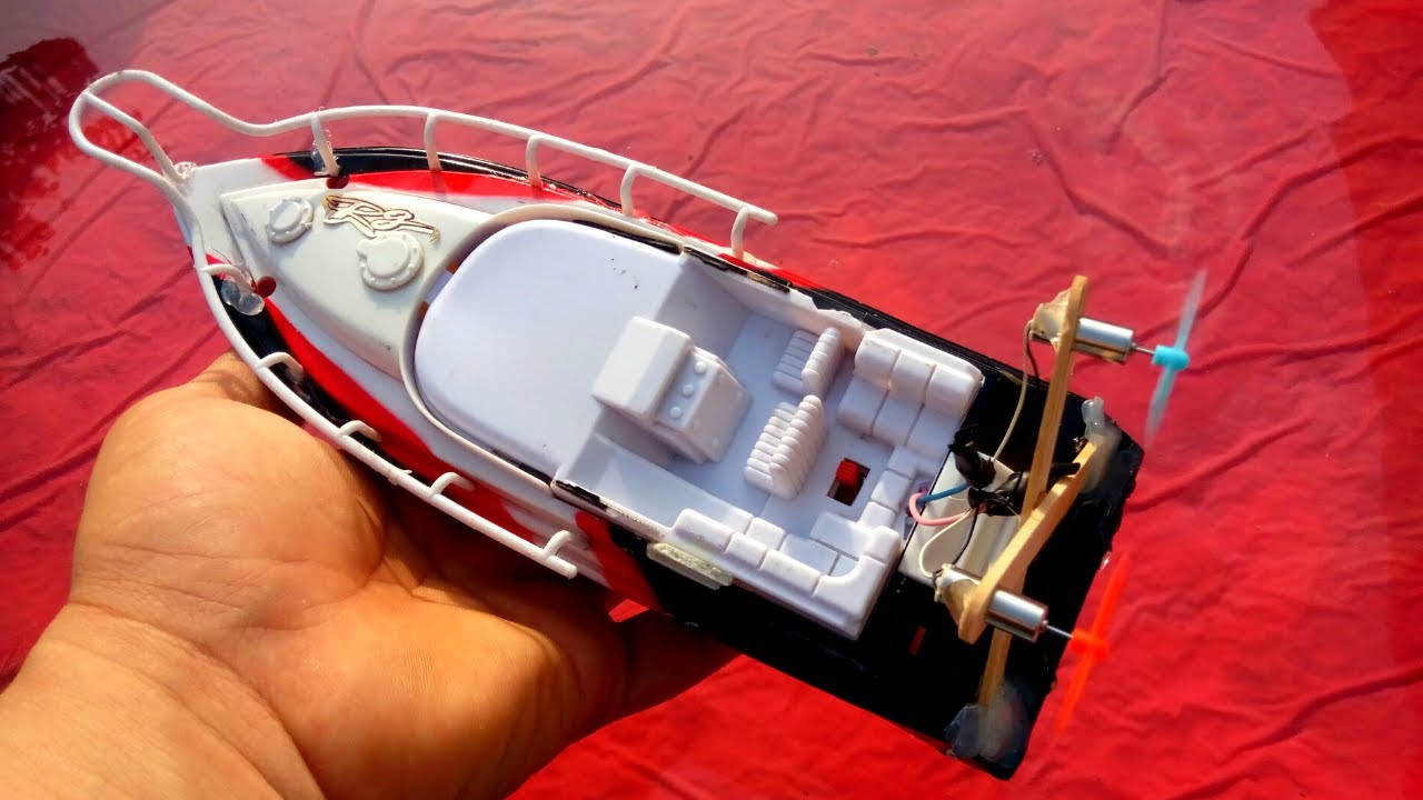 Speed Boat How To - With Dc Motor and Propellers - YouTube