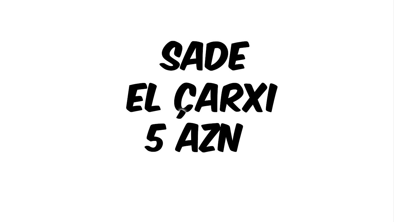 Sadə 5 AZN-lıq Əl Çarxı|Stress Çarxı - YouTube