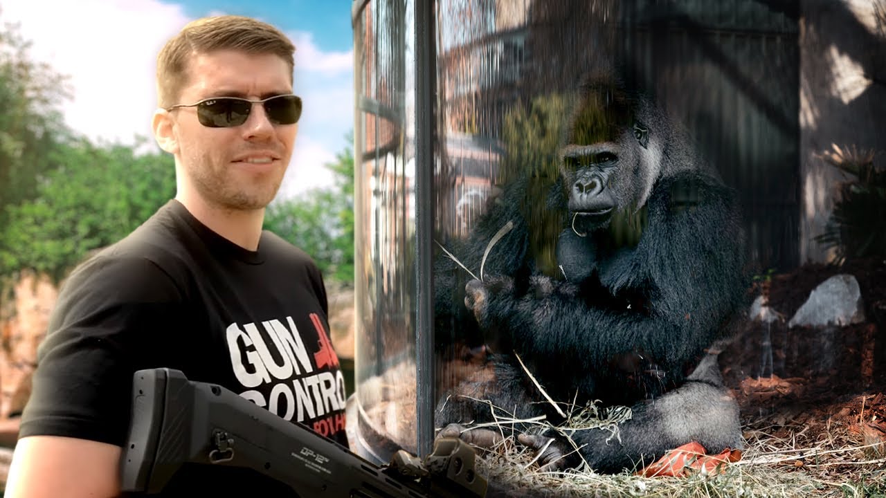 Guns out for Harambe - YouTube