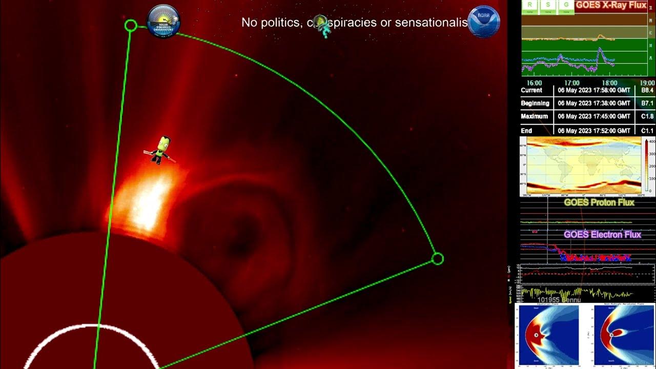 ICME captured beautifully by SDO 304 Angstroms and SOHO LASCO C2 - YouTube
