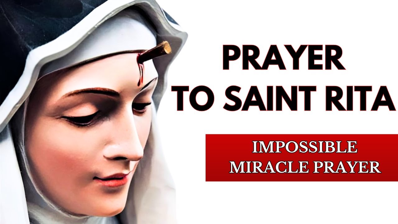 🙏🏻 Prayer to Saint Rita for Impossible Miracle and Desperate Cases 🙏🏻 ...