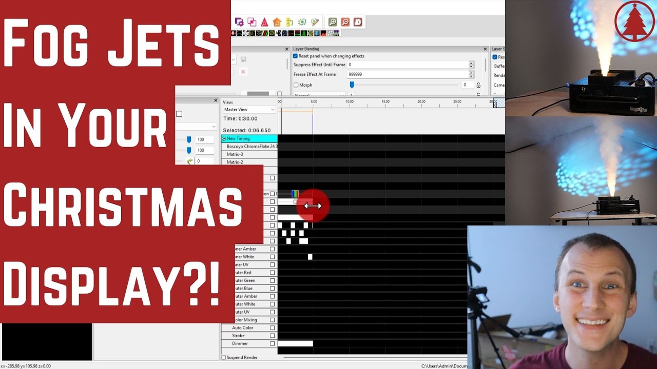 Fog Jets in Your Christmas Light Show - How to Add Fog Jets To Your ...