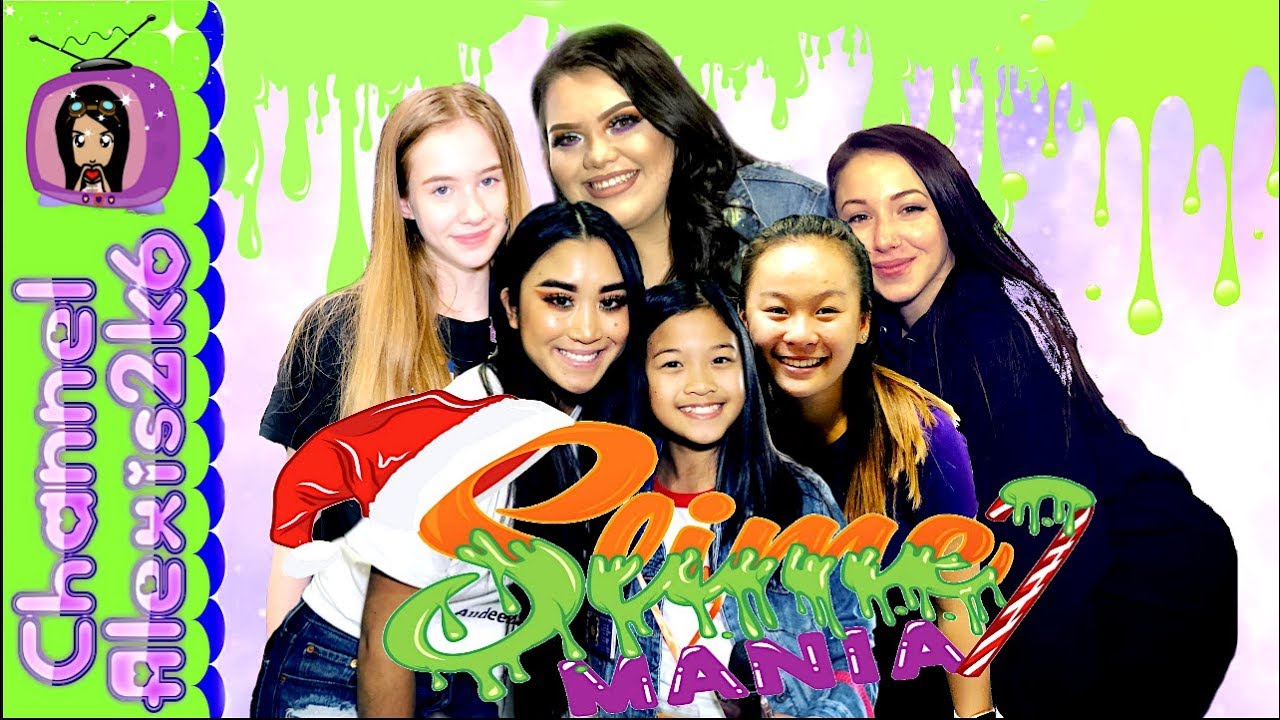 Slime Mania Expo w/ Karina Garcia | Glitter Slimes| Parakeet Slimes ...