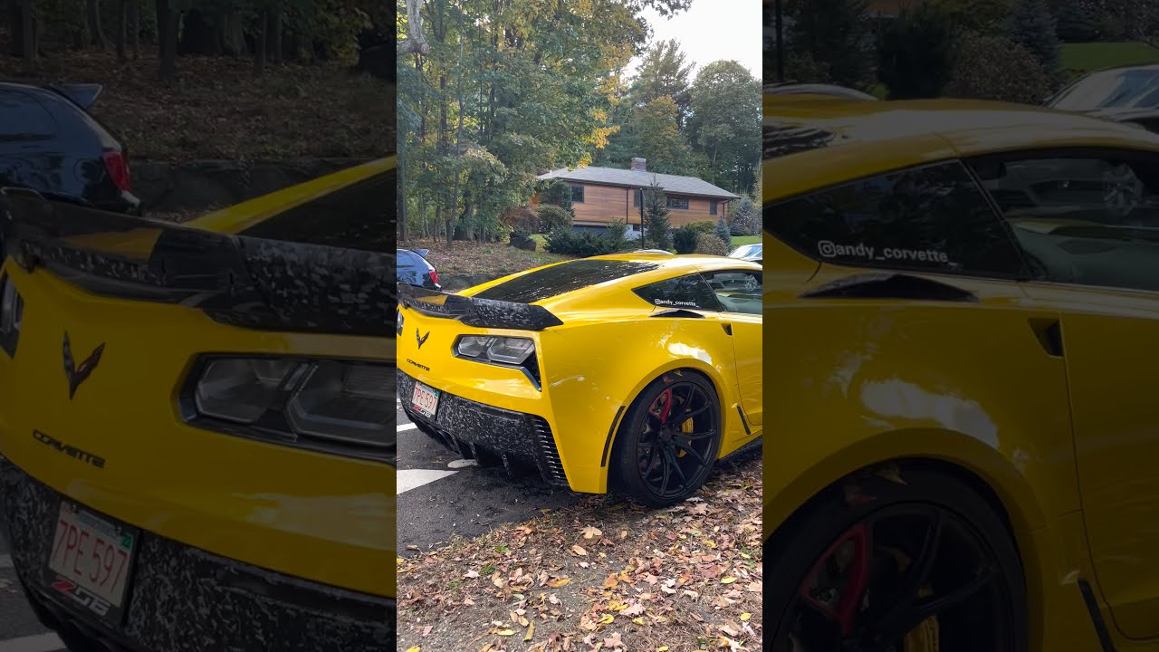 CAMMED C7 Z06 IDLE AND PULL - YouTube