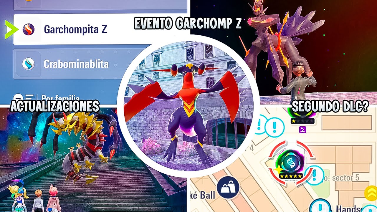 ⚠️ Un SEGUNDO DLC y MEGA GARCHOMP Z de EVENTO en Leyendas Pokémon ZA ...