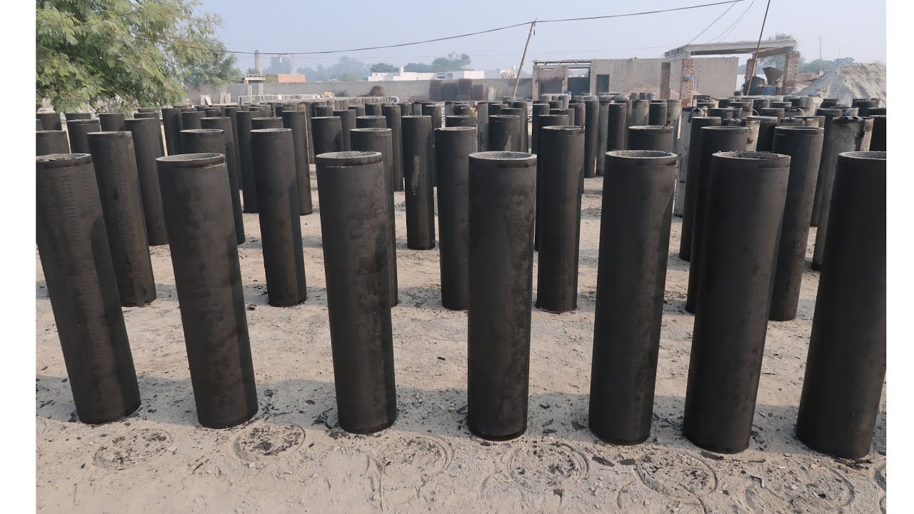 Amazing Technique of Making Tube Well Filter By Using cement - YouTube