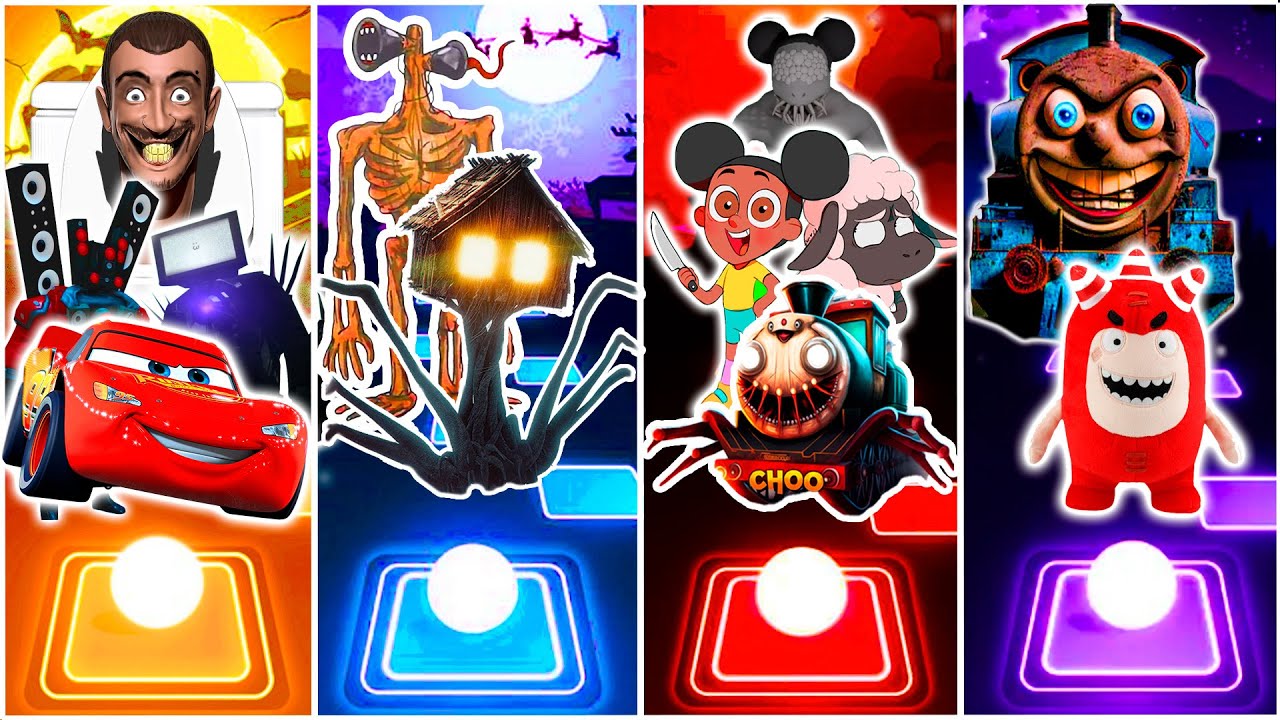 Poppy Playtime TOCA TOCA 🆚 Train Eater Centuries 🆚 Siren Head Dance ...