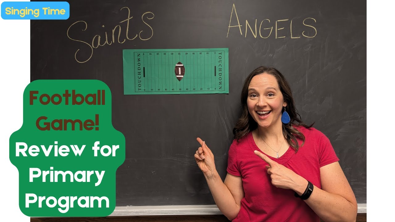 Football Game - Review for Primary Program - YouTube