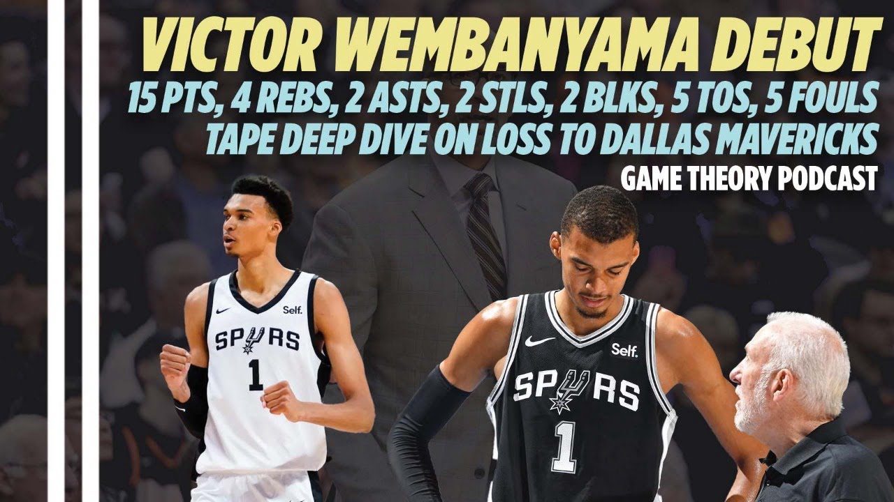 Victor Wembanyama Debut Reaction vs. Mavericks: Deep Dive Into the Tape, What Went Right/Wrong ...