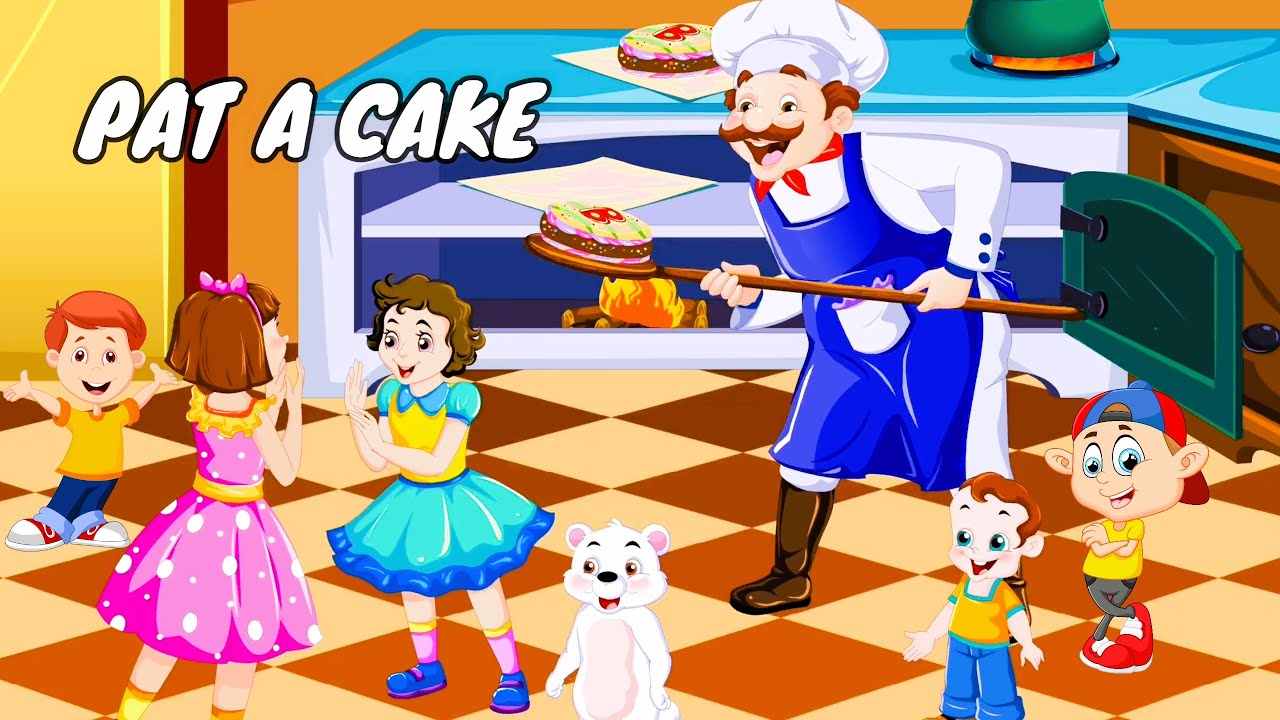 Pat a Cake Nursery Rhyme for Children #nurseryrhymes - YouTube