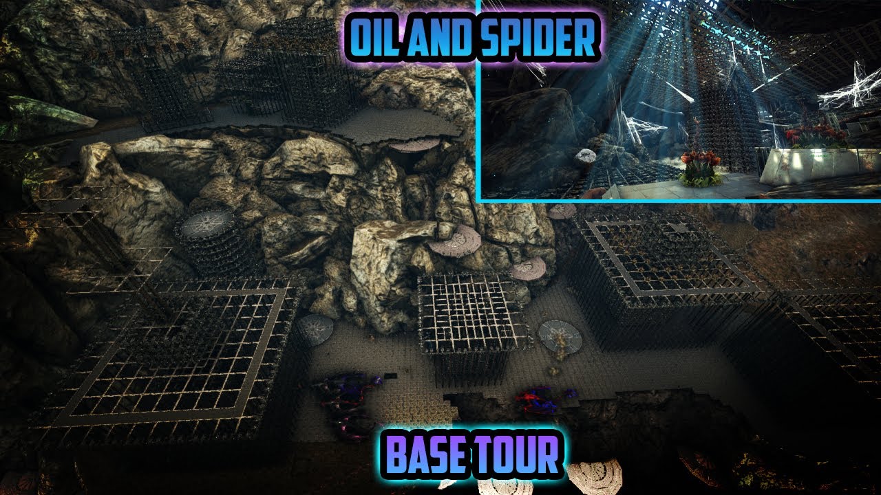 Best Cluster Alpha Valguero Base Tour | Ark Unofficial PvP (Arat Prime ...