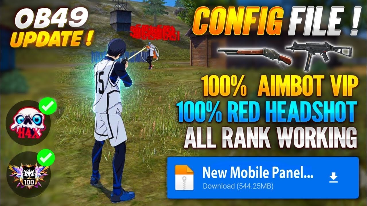 Free Fire Auto Headshot Config File🎯🌠 Macro Aimbot + No Recoil Regedit ‼️ Antiban VIP Script 👽 ...