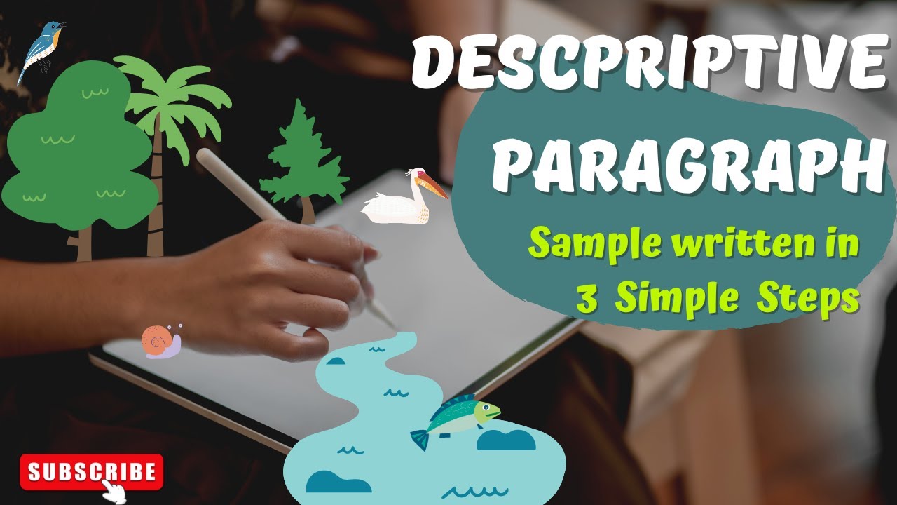 Write with me: Descriptive paragraph in 3 simple steps - YouTube