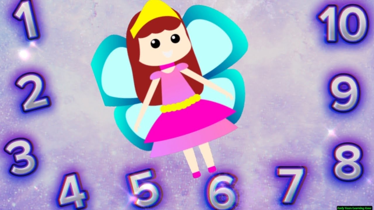 NUMBER FAIRY COUNTING TO 10||NUMBERS TO 10 - YouTube