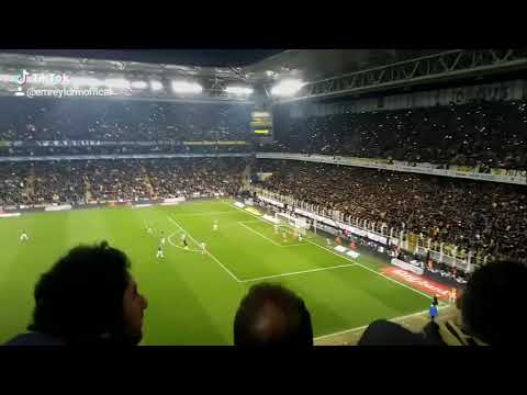 Fenerbahçe başakşehir max kruse golü sonrası taraftar..