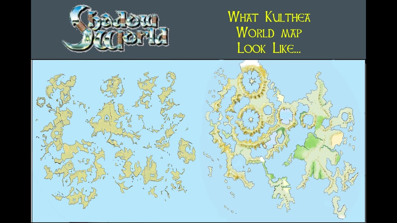 Shadow World: What whole Kulthea would look like. - YouTube