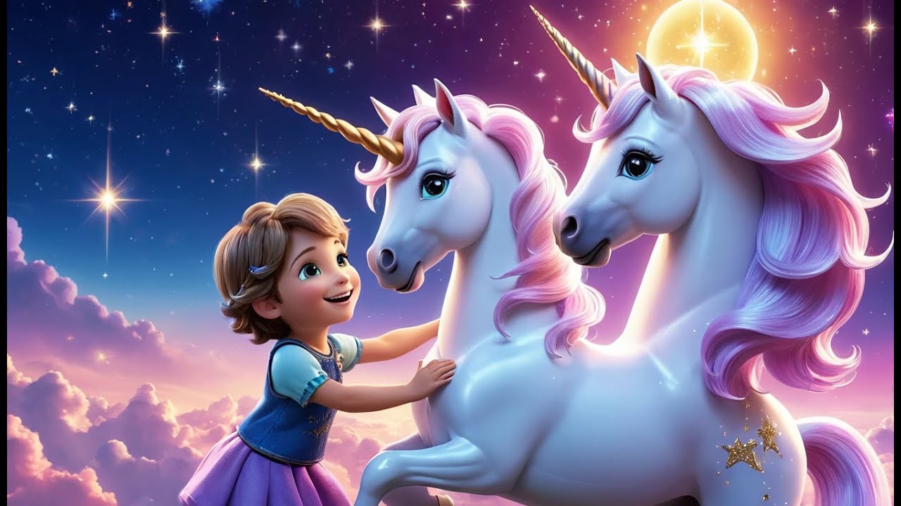 The Unicorn Who Painted the Sky Rhyme Song | Popular Nursery Rhyme ...