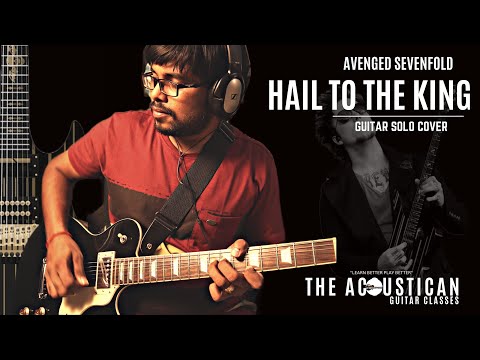 Avenged Sevenfold-Hail To The King Guitar Solo Cover | Online Guitar Lessons in India