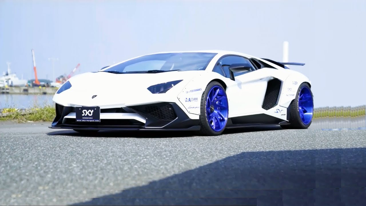 Lamborghini Aventador SV Liberty Walk *cinematic* - YouTube