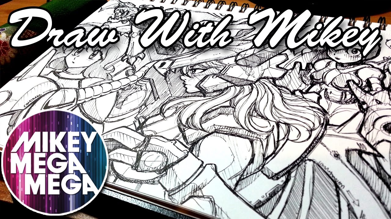 Your Comments & MechaCharmander!? - Draw With Mikey 37 - YouTube