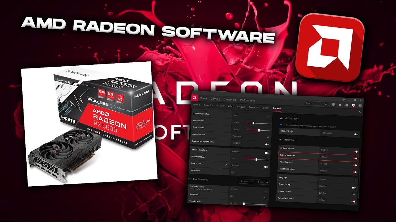 Jak nagrywać/klipować Kartą Radeona? | AMD RADEON SOFTWARE - YouTube