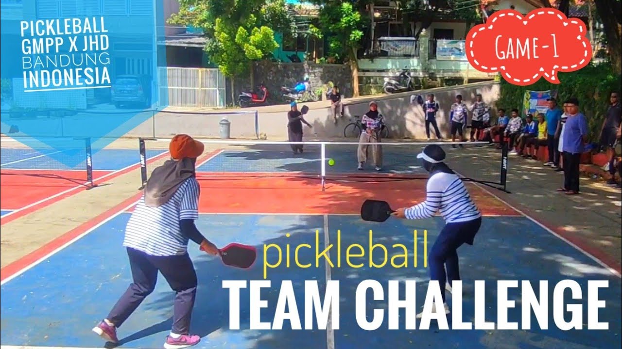 TIGHT SCORES PICKLEBALL TEAM CHALLENGE - GAME-1 | GMPP VS JHD ...