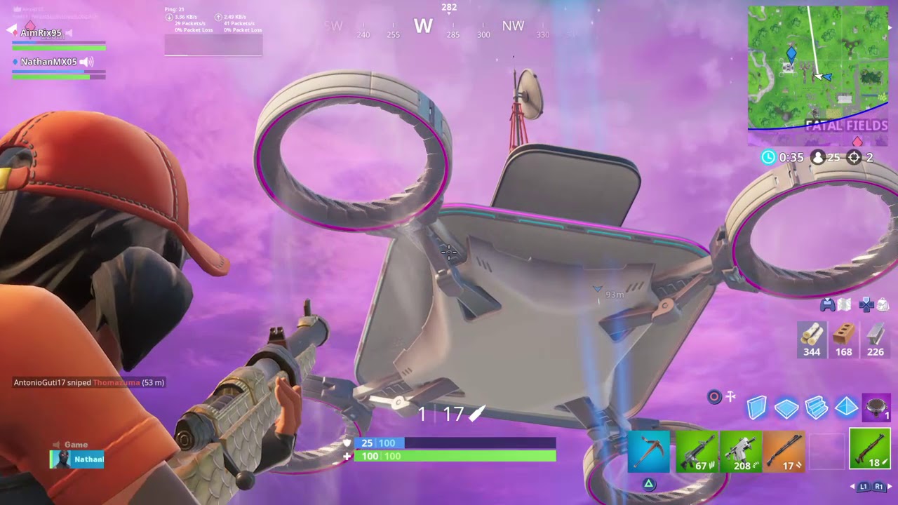 Hunting Rifle Headshot Fortnite - YouTube