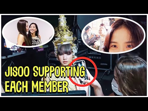 Blackpink Jisoo Supporting Each Member Solo Debut