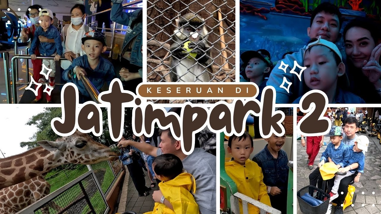 KESERUAN DI JATIM PARK 2 🥳 | MY FAMILY MY ADVENTURE 😎 - PS. GARRY ...