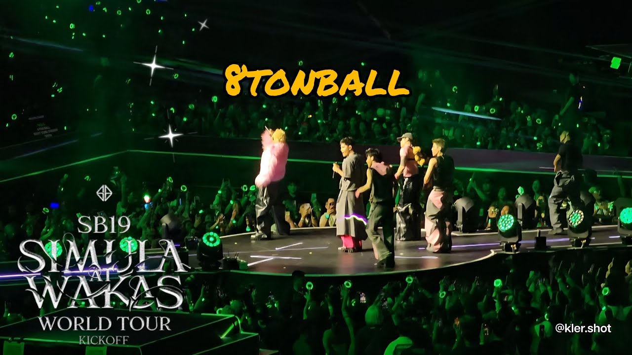 FANCAM: 8TONBALL SB19 SaW Kick Off Tour Day 1 - YouTube