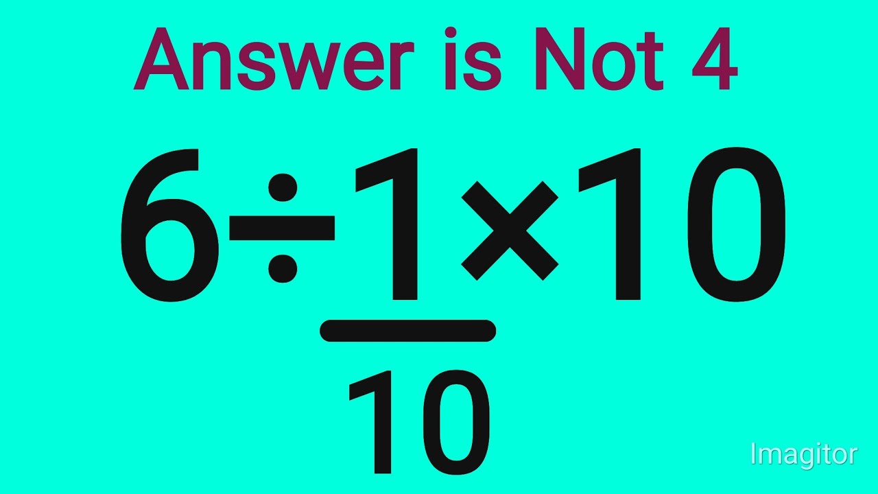 This Math Problem Tricks Everyone! - YouTube