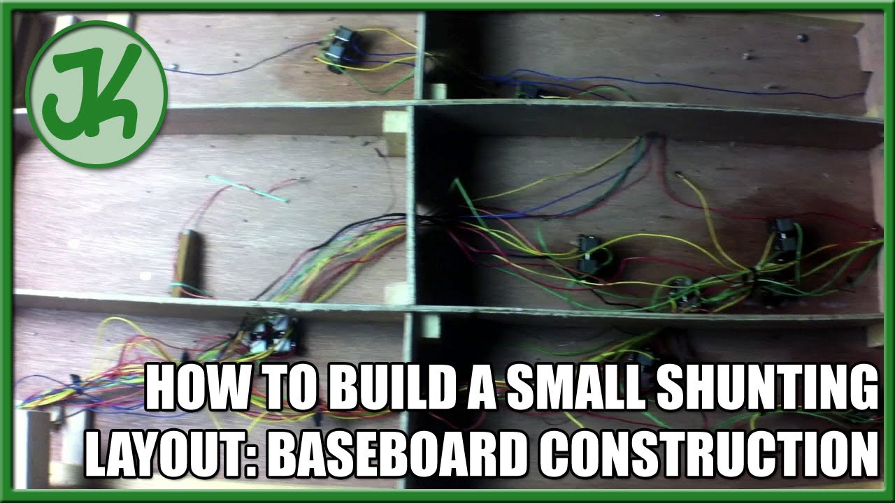 How to build a small shunting layout part 2: baseboard construction ...