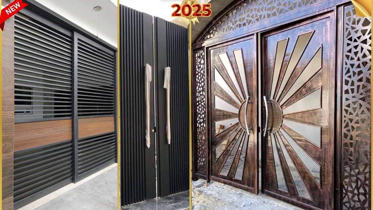 Tranding Main Gate Design Ideas 2025 | New Sliding Gate Design in Iron ...