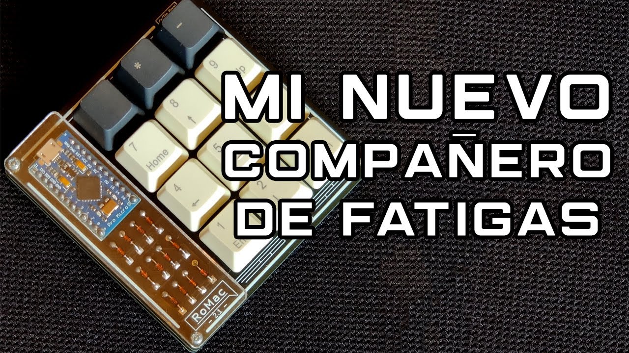 Montaje del TECLADO DE MACROS RoMac 2.1 - YouTube