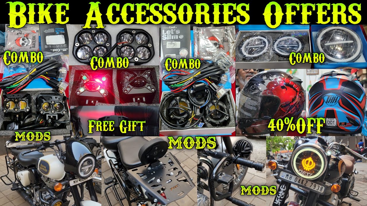 Bike Accessories Offers 🎉 ️ Foglights,Helmets,Discounts | Bike ...