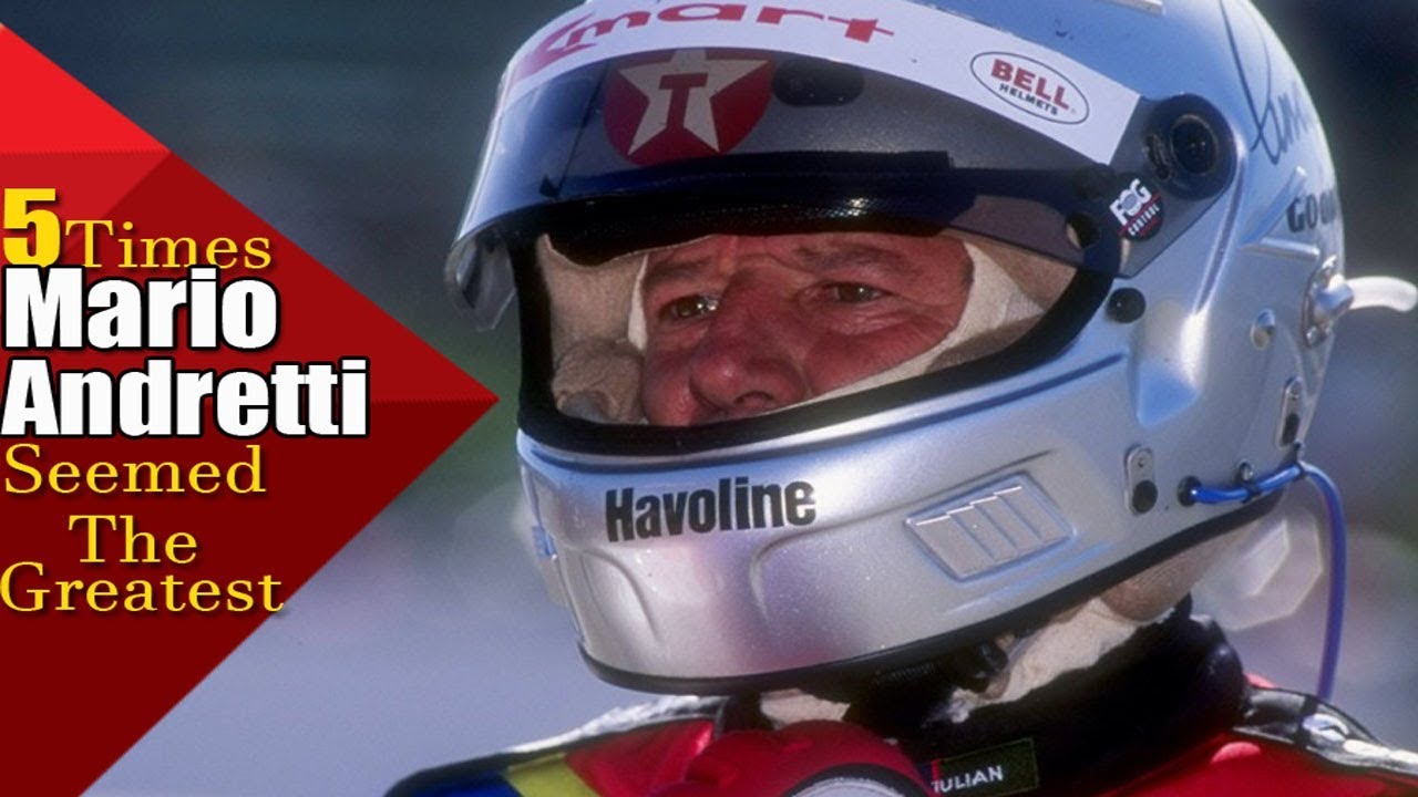 5 Times Mario Andretti Seemed The Greatest - YouTube