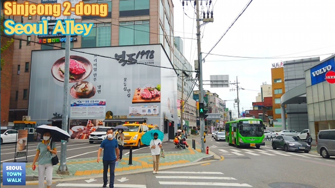 【4K】 Walk Seoul Korea - 서울 신정2동 골목 걷기 (신정동) | Sinjeong 2-dong Alleys ...