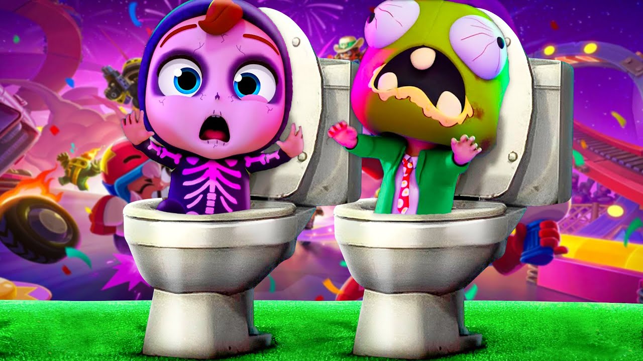 Little Angel & Friends - Skibidi Toilet Meme Song - YouTube