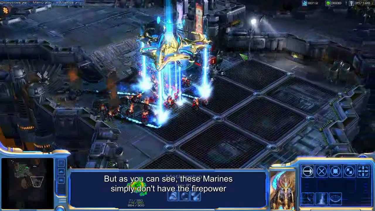 StarCraft 2 first gameplay video with commentary [ENG sub] - YouTube