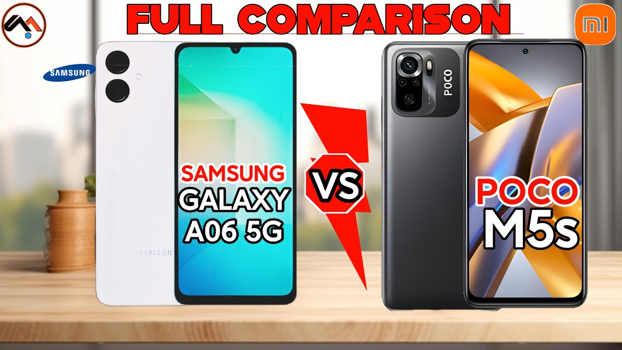 POCO M5s 4G vs Samsung Galaxy A06 5G: Detailed Comparison Review – Budget Battle! #techreview ...